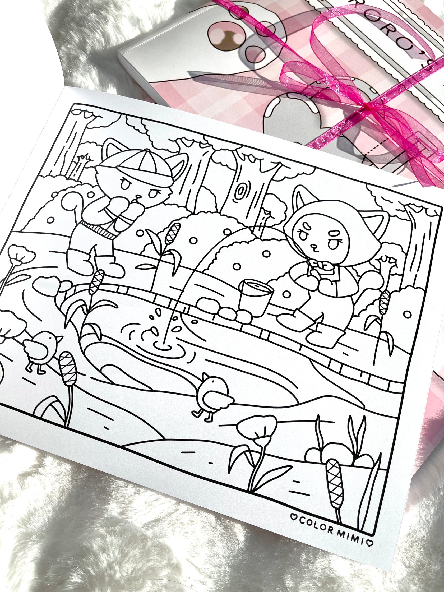 'Roro's Diary' Coloring Book Vol.1 – Color Mimi