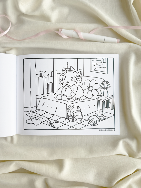 'Roro's Diary' Coloring Book Vol.1 – Color Mimi